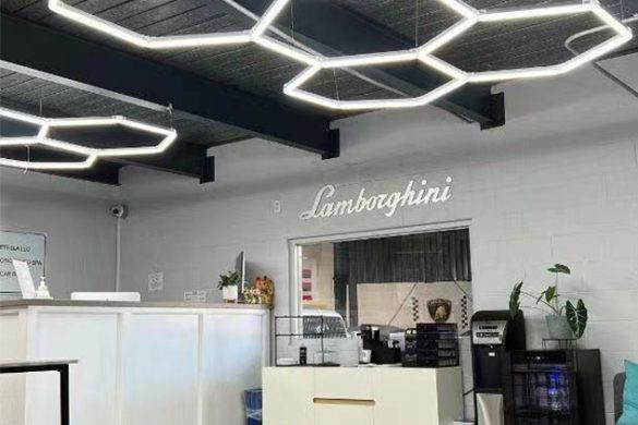 Unveiling Hexagon LED Shop Lighting